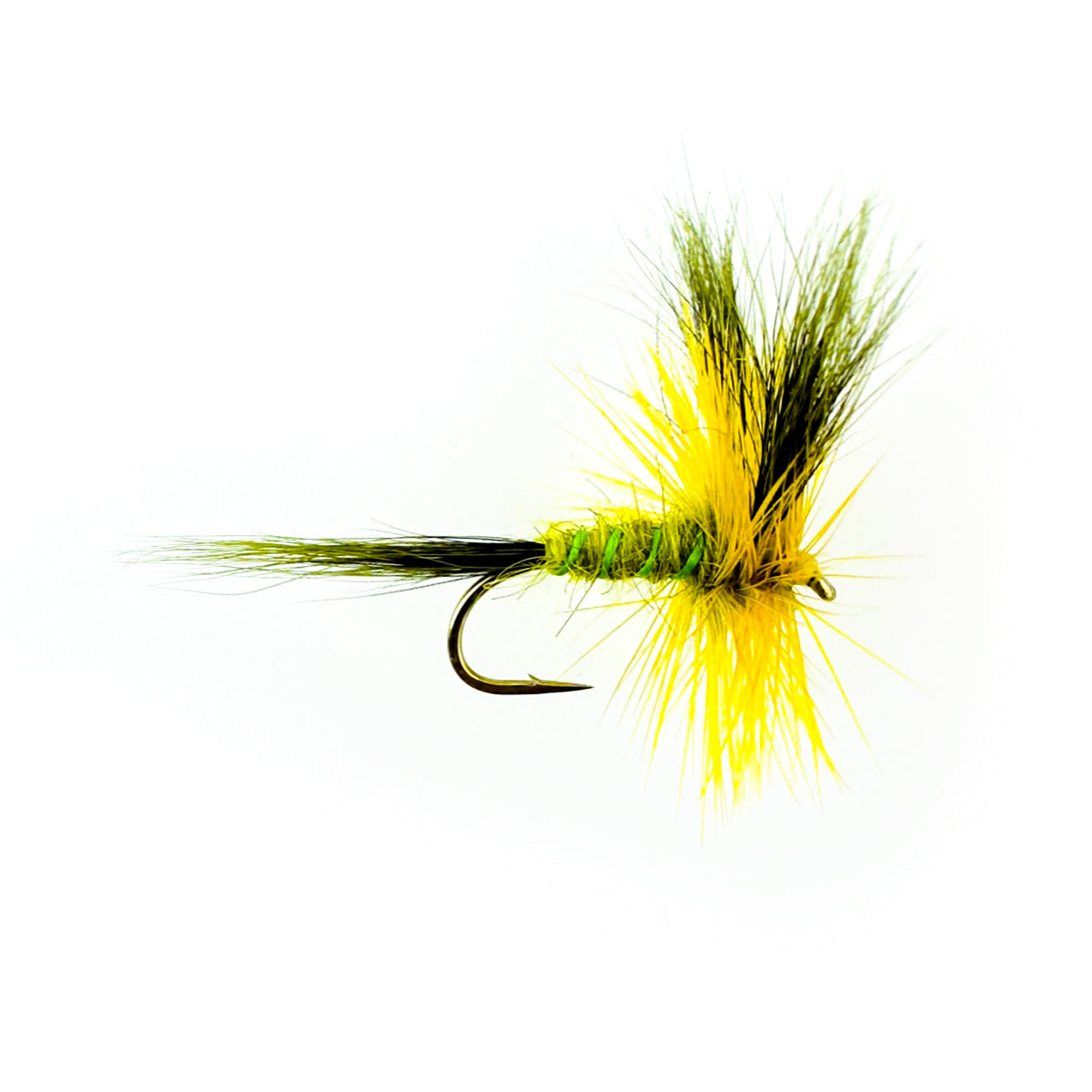 GREEN OLIVE WULFF – Limestone Fly